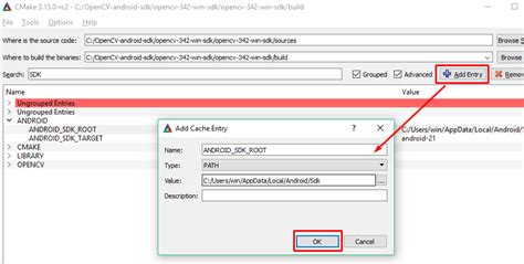 GitHub yucaret OpenCV ExternalModule AndroidStudio Configuración de los modulos externos