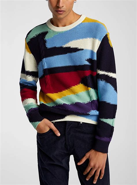 Mens Designer Sweaters Édito Simons Simons