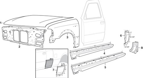 Front Steel Body Parts Lmc Truck