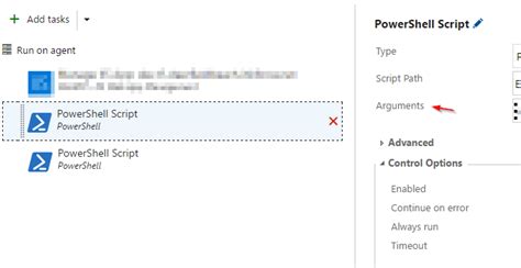 Powershell TFS Power Shell Task Doesn T Pass The Correct Amount Of Parameters To The Script