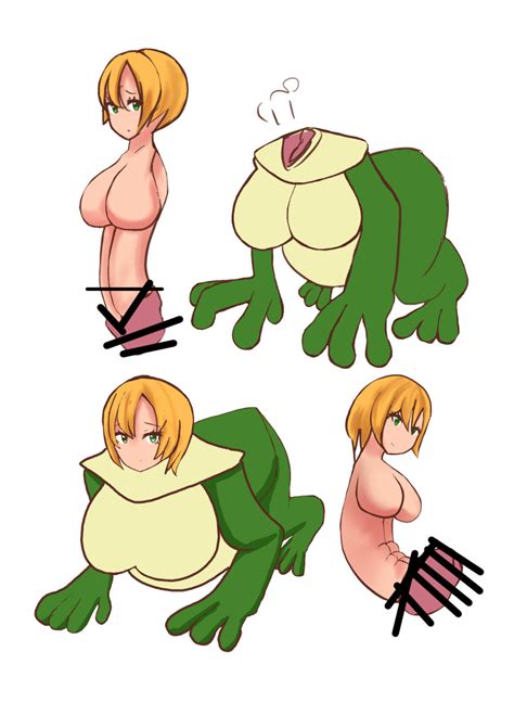 Rule 34 Amphibian Bar Censor Body Horror Breasticles Censored Detachable Head Detached Head