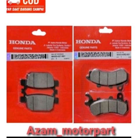 Jual Dispad Set Honda Pcx Kampas Rem Depan Pcx Kampas Rem Belakang Pcx Cbs Shopee Indonesia