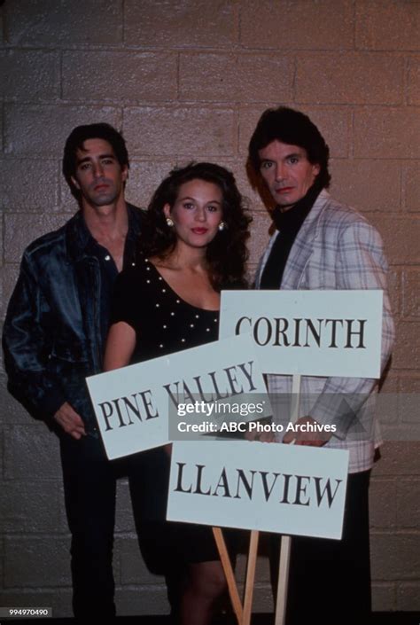 Robert Tyler Noelle Beck Jean Leclerc Appearing On The Soap Opera News Photo Getty Images