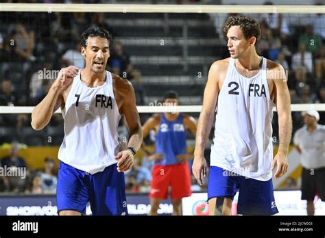 Rome Italie 15th Juin 2022 Youssef Krou Fra Et Arnaud Gauthier Rat