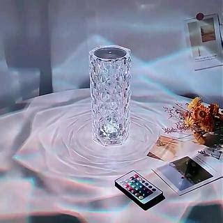 Jual Lampu Hias Lampu Meja Crystal Lampu Led Diamond Lampu Warna Color Light Rgb Kristal