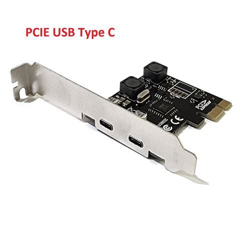 Jual PCIE USB Type C PCI Express USB Expansion Card USB 3 0 High Speed Shopee Indonesia