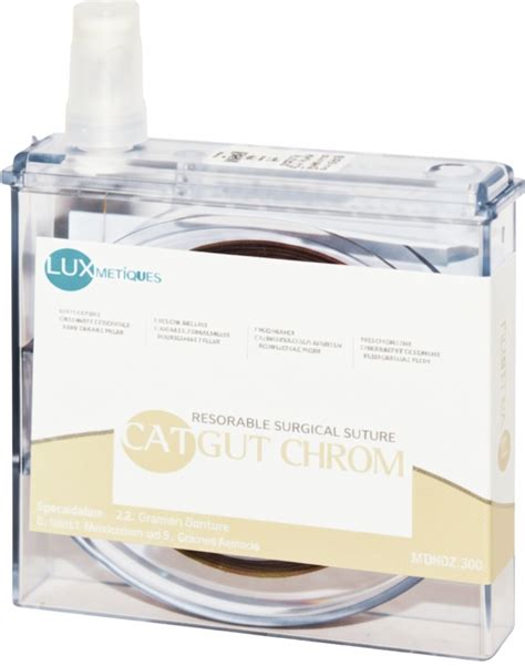 Cc0250 Luxsutures Catgut Chrom Veterinary Absorbable Surgical Suture