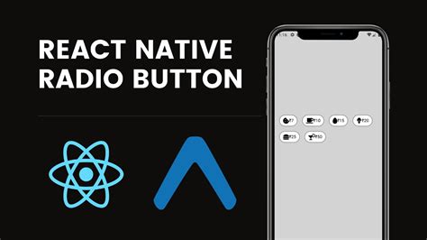 react native radio button youtube
