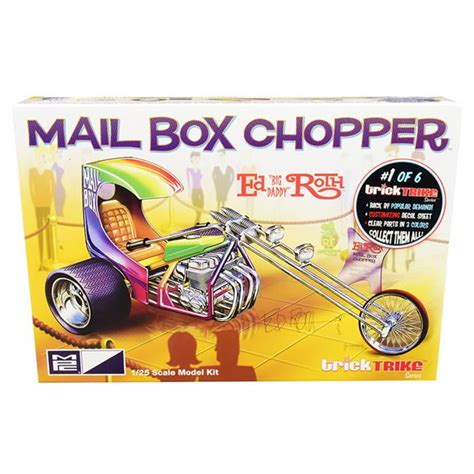 Mpc Skill 2 Model Kit Mail Box Chopper Trike Ed Big Daddy Roths Trick