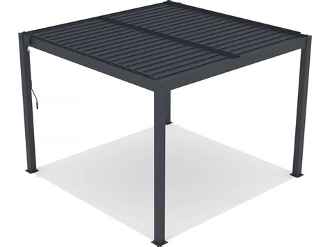 Pérgula Bioclimática De Jardim Em Alumínio Dimensões 300 X 300 X 218