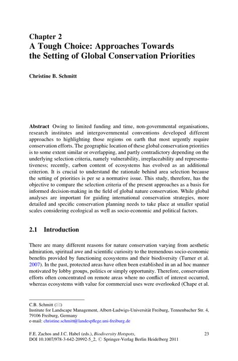 Pdf A Tough Choice Approaches Towards The Setting Of Global