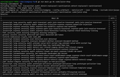 A Few Fun Semgrep Experiments