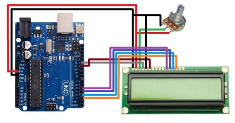 How To Connect Lcd Display 1602a Shield Arduino Uno Kelai
