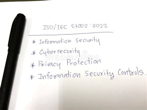 iso iec 27002 2022 information security cybersecurity and privacy