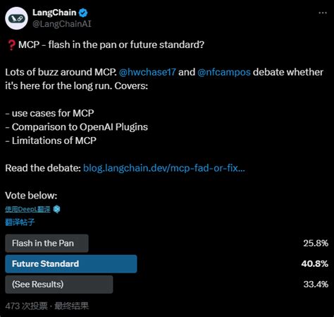 Langchain 团队论 Mcp：ai Agent 工具扩展的新方向？ Jams Blog Ii