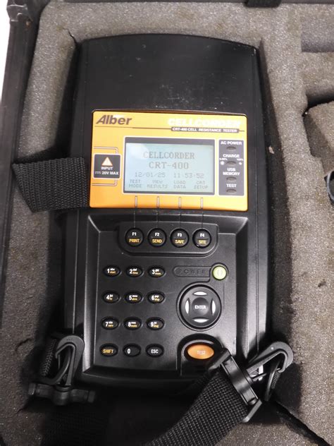 Cell Resistance Tester Bullseye Calibration