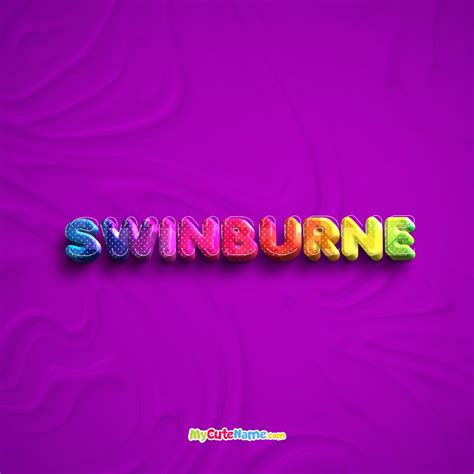 Swinburne Meaning What Is The Meaning Of Name Swinburne 2024