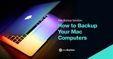 Mac Backup Solution How To Backup Your Mac Computers