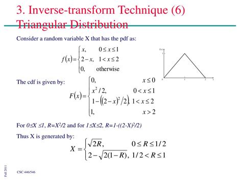 Ppt Part 7 Random Variate Generation Powerpoint Presentation Free