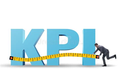 Concepg Of Key Performance Indicator Stock Illustration Illustration Of Result Improvement