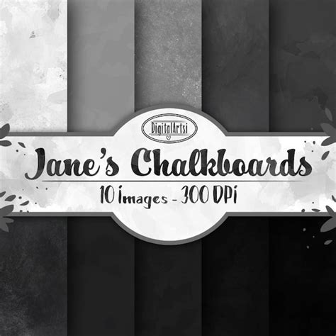 Chalkboard Pattern Etsy