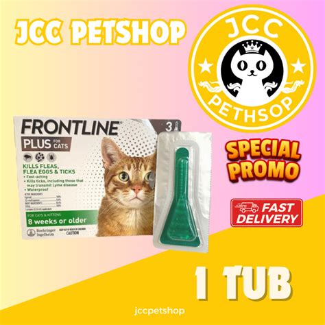 Jual Frontline Plus For Cat 1pcs Obat Kutu Kucing Shopee Indonesia