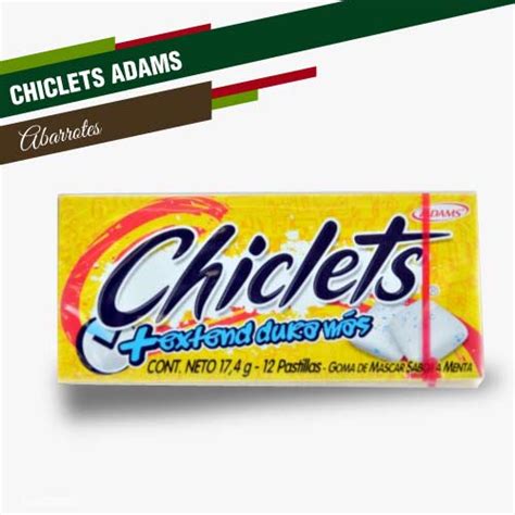 Chiclets Adams Menta Agromi Perú Agromi Perú