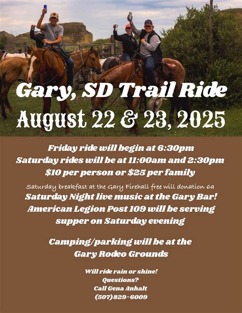 Gary Sd Trail Ride