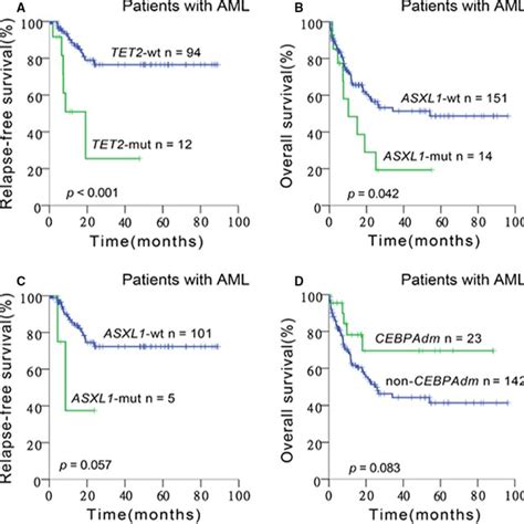 Kaplan‐meier Curves For Os Of Aml Patients With The Dna Download Scientific Diagram