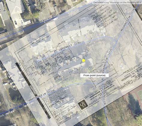 Georeferencing Plat Tiff Or Png Keeps Disappea Esri Community