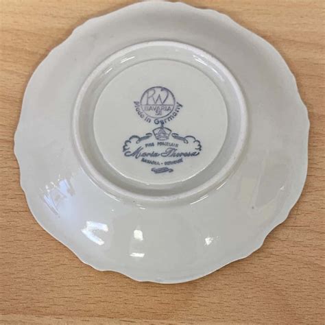 Reduced Maria Theresa Bavaria Germany Delicate Vintage Porcelain Tea Set Bavaria 58 ‘maria