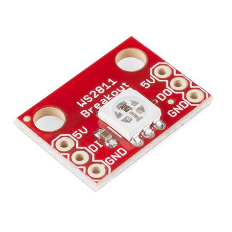 sparkfun rgb led breakout ws2812 bob 11820 sparkfun electronics