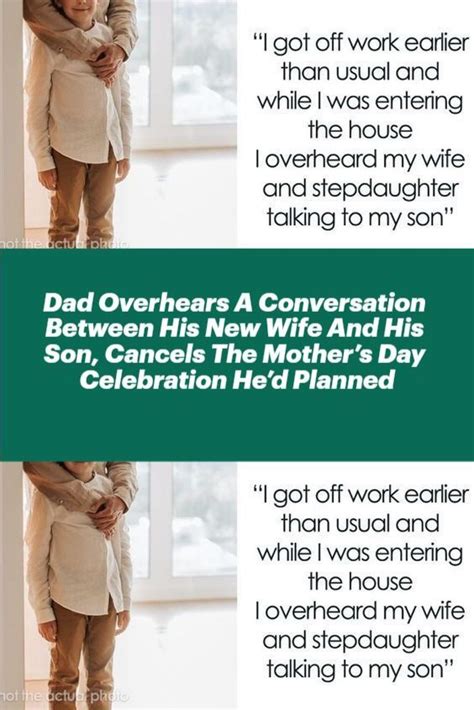Dad Overhears A Conversation Between His New Wife And His Son Cancels
