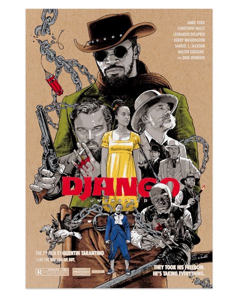 Joshua Budich Django Unchained Print Spoke Art