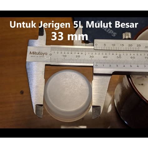 Jual Tutup Dalam Jergen Jerigen Derijen 5 Liter Atau 1 Liter Lubang Besar Shopee Indonesia