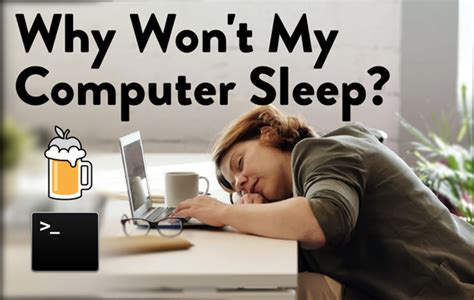 why won t my computer sleep