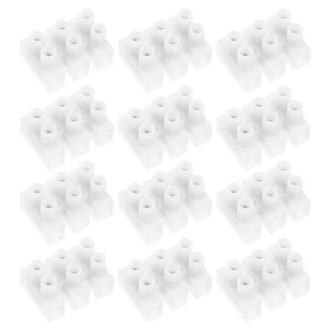 50 Pcs Terminal Blocks Electrical Connectors For Wiring Terminals