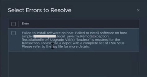 Lorenzo Moglie Notes Nsx T Host Preparation Upgrade Vibs