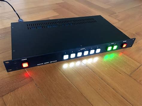 Custom Master Insert Switcher Complete XLR Multicore Reverb