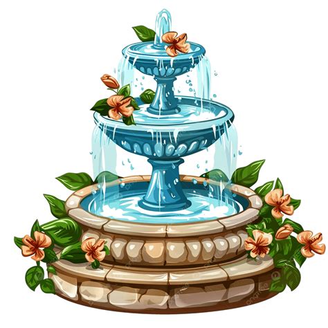 Park Clip Art With Water Feature Free Water Fun Cliparts Download