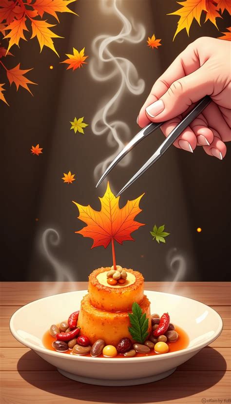 Free Maple Leaf Garnish Photo Autumn Garnish Maple Download At