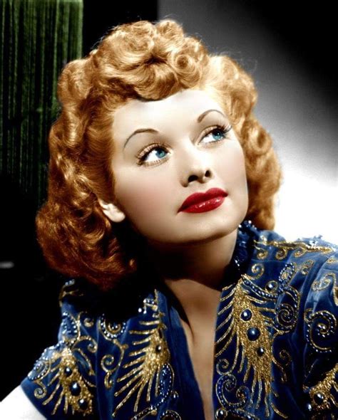 Colorized Lucille Ball Lucille Désirée Ball Lucille