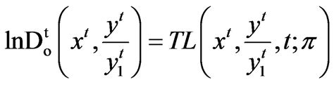 Parametric Decomposition Of The Malmquist Index In Output Oriented