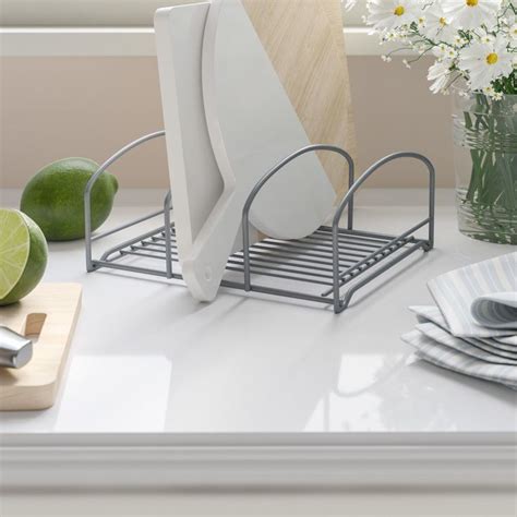 3 Tier Bakeware Kitchenware Divider Wooden Kitchen Cabinets Cabinets