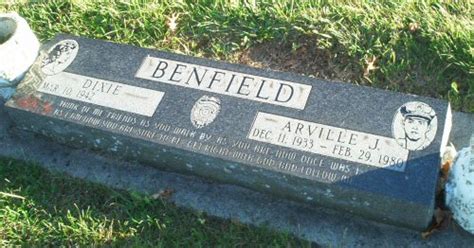 Arville Jay Benfield 1933 1980 Find A Grave Memorial