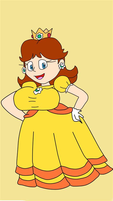 Big Daisy Colored By Darksonic19 On Deviantart