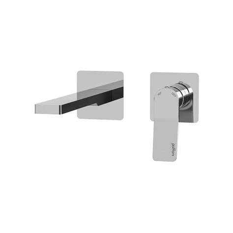 Built In Basin Mixer Paffoni Tilt Series L 200 Mm Chrome