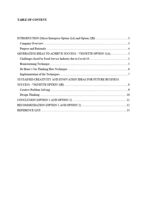 Assignment 1 Pdf Brainstorming Design Thinking