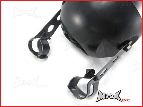 Black Adjustable Universal Headlight Brackets Fits 32mm 40mm