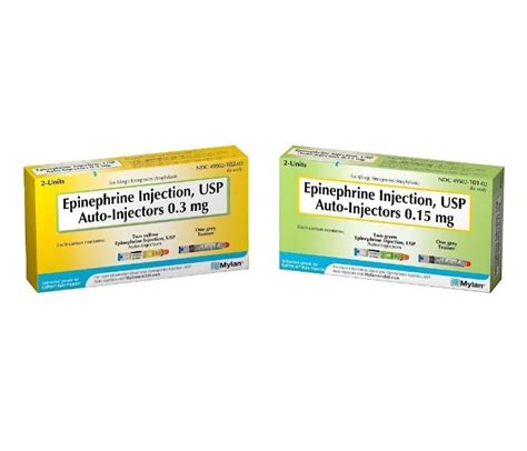 Mylan Generic Epinephrine Auto Injectors